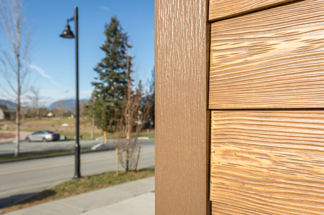 Multifamily Project featuring Woodtone RusticSeries and prefinished lap ...