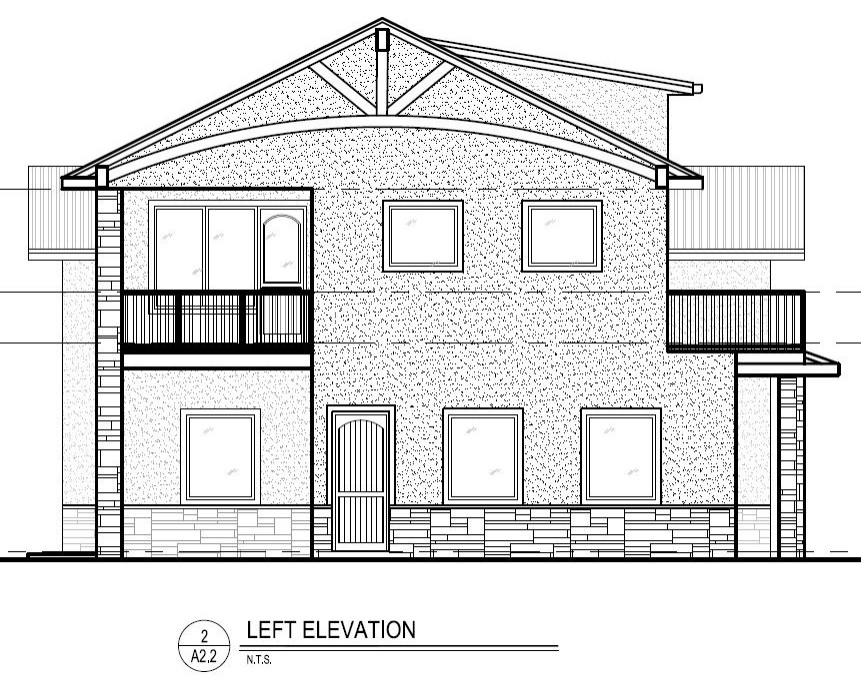 Two-story ADU Home Building Plan