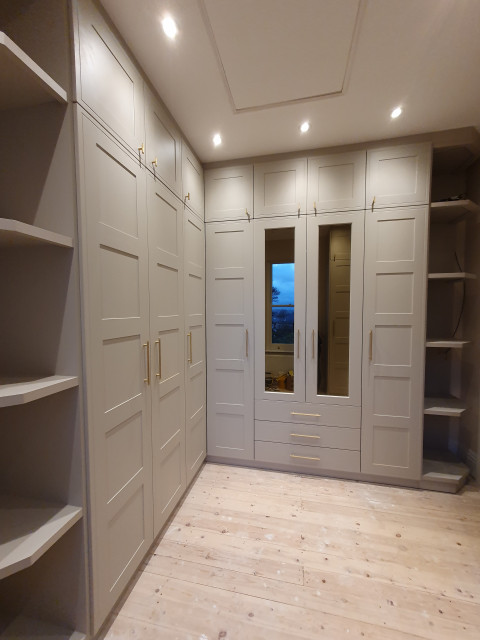Victorian built in wardrobe store