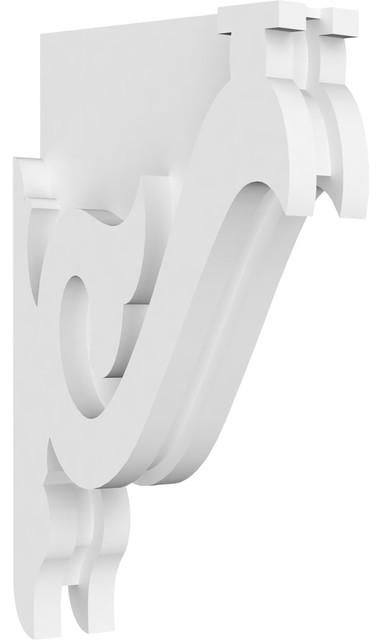Florence Corbel, 1 7/8"W X 6"D X 10"H - Contemporary - Corbels - by ...