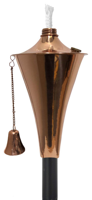 Oahu Tiki Style Torch With Pole and Snuffer - Traditional - Outdoor ...