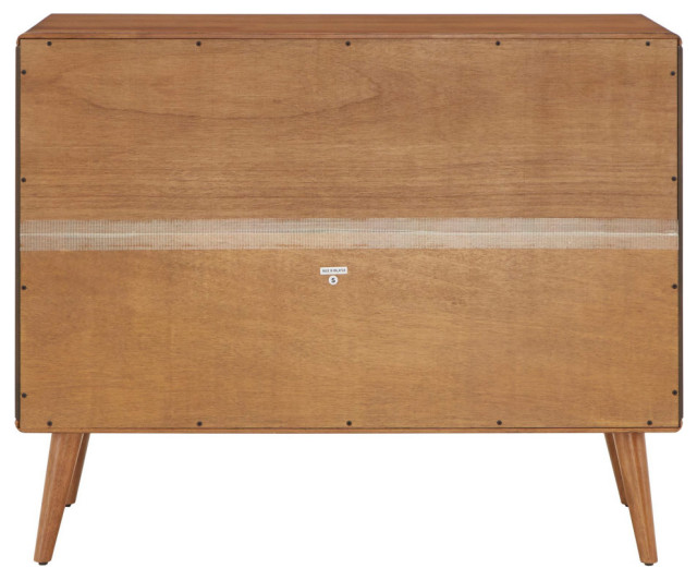 Dexter Oak Finish 3-drawer Dresser - Midcentury - Dressers - by Inspire ...