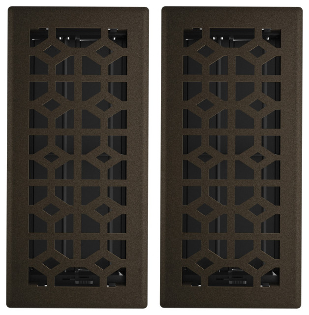 Imperial Templar Decorative Floor Register, 2 Pack, 4"x10 ...