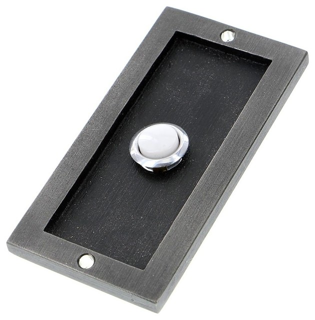 Border Bell Plate w/ Button - Transitional - Doorbells And Chimes - by ...