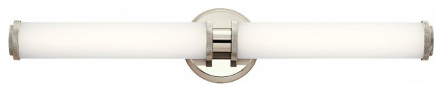 2 Light Linear Bathroom Light Fixture Approved for Damp Locations ...