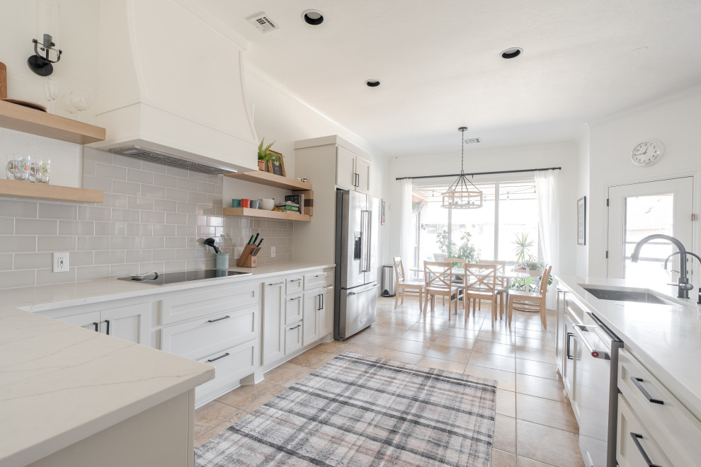 A Kitchen Beautification Transition - Fusion - Kitchen - Oklahoma City ...