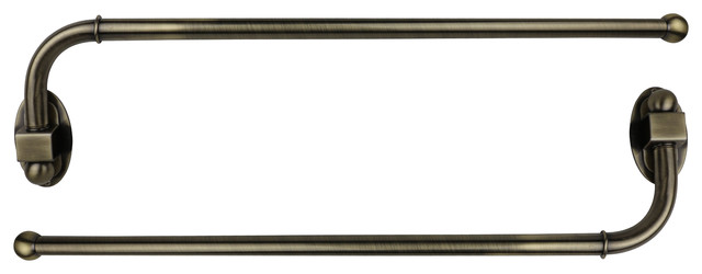 Swing Arm Rod, 3/4", 24"x38", Set of 2 - Transitional - Curtain Rods ...