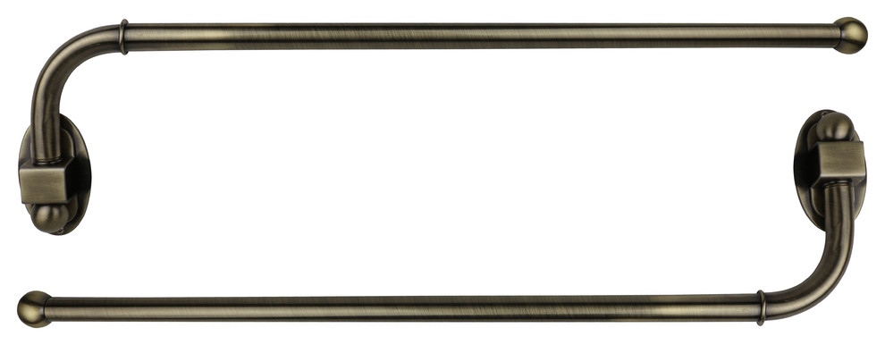 Swing Arm Rod, 3/4", 24"x38", Set of 2 - Transitional - Curtain Rods ...