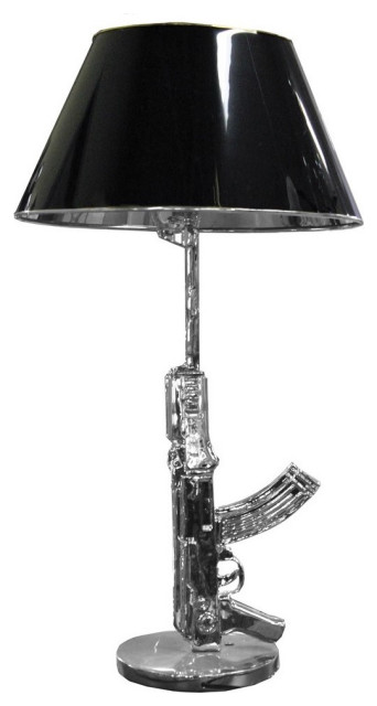 Medium Gun Lamp - Contemporary - Table Lamps - by AFB Decor | Houzz