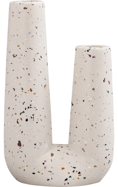 Terrazzo Novelty Tube Vase - Contemporary - Vases - by HedgeApple | Houzz