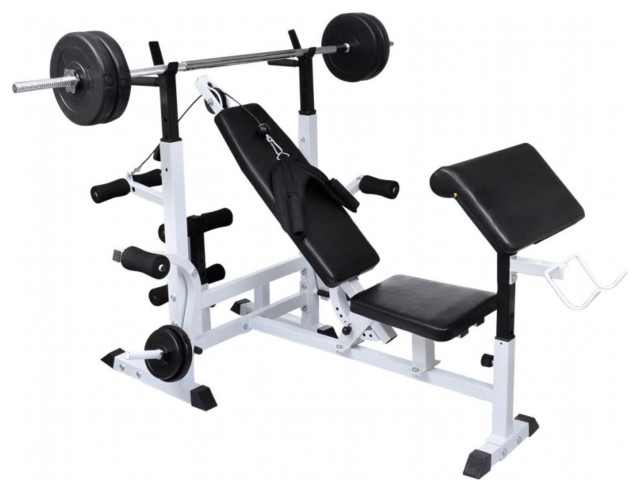 Multi Use Weight Bench - Home Gym Equipment - by VirVentures | Houzz