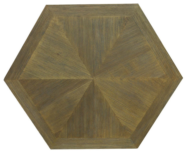 Adison Cove Hexagon Bunching Cocktail Table - Industrial - Coffee ...