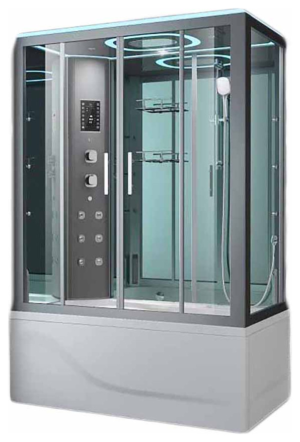 Essex (Left) Luxury Steam Shower-Tub - Contemporary - Steam Showers ...