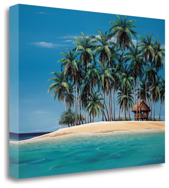 Before The Crowd By Ron Peters, 24"x18" - Tropical - Prints And Posters ...