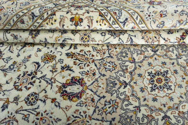 Persian Rug Keshan 13'0"x9'10" Hand Knotted, 13'0"x9'10" - Traditional ...