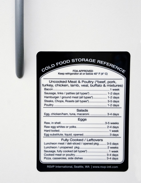 Removable Cold Storage Label - Kitchen Storage And Organization - by ...