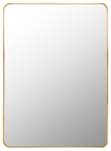 Surya Aranya Ray-024 Mirror 20"H X 30"W X 1.4"D - Contemporary - Wall Mirrors - by Lighting New ...