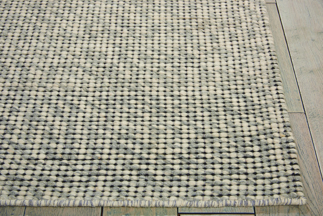 Calvin Klein Home Ck218 Lowland Quadrant Rug, Basalt, 7'9" x 9'9" - Contemporary - Area Rugs ...