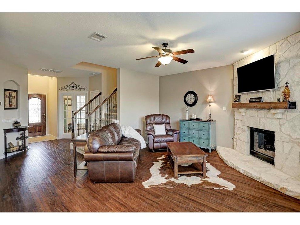 Odd Shaped Living Room Fireplace | Baci Living Room