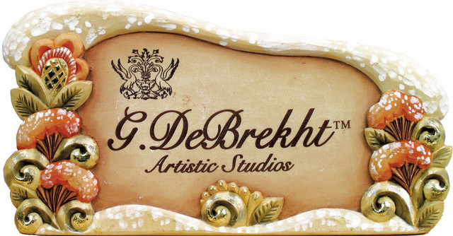 Display Counter Case Plaque - Contemporary - Holiday Accents And ...