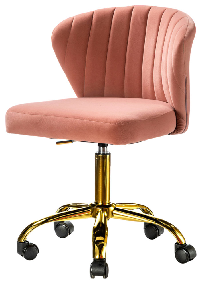 Swivel Task Chair With Tufted Back - Contemporary - Office Chairs - by ...