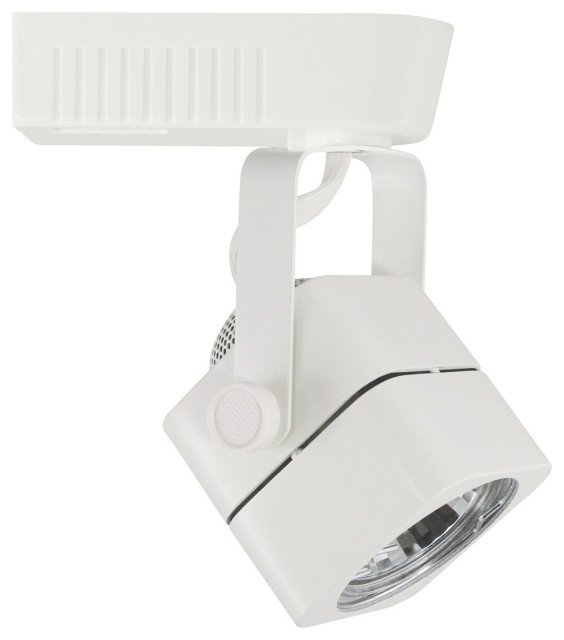 Track Heads One Light Track Fixture In White - Contemporary - Track ...