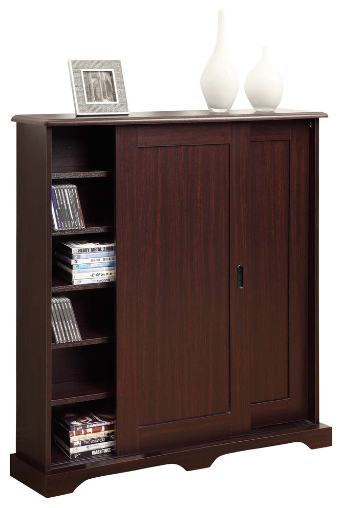 Sliding door multimedia stand - Transitional - Media Cabinets - by 4D ...