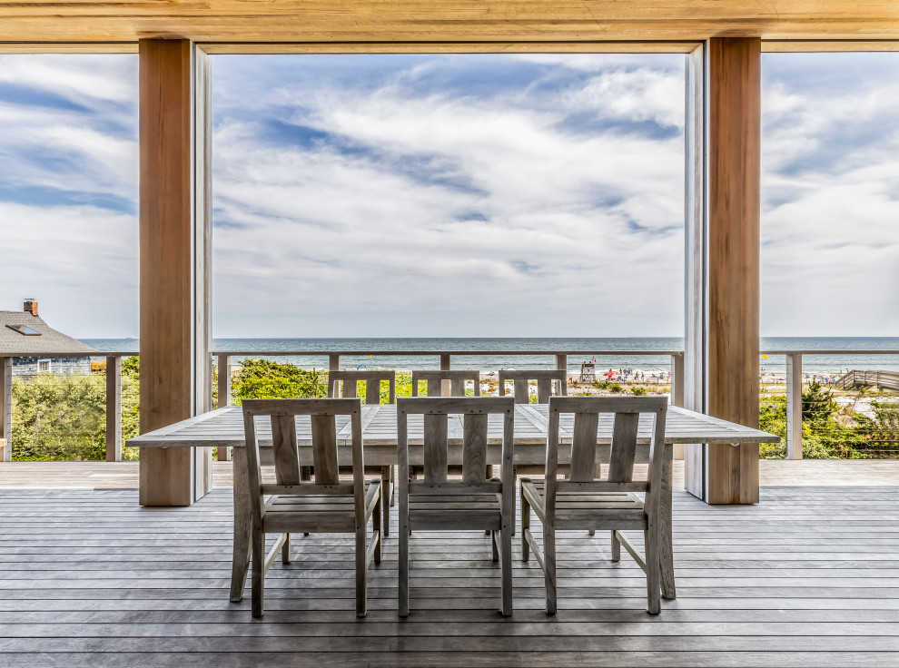 Beach Style Deck - Beach Style - Deck - New York | Houzz