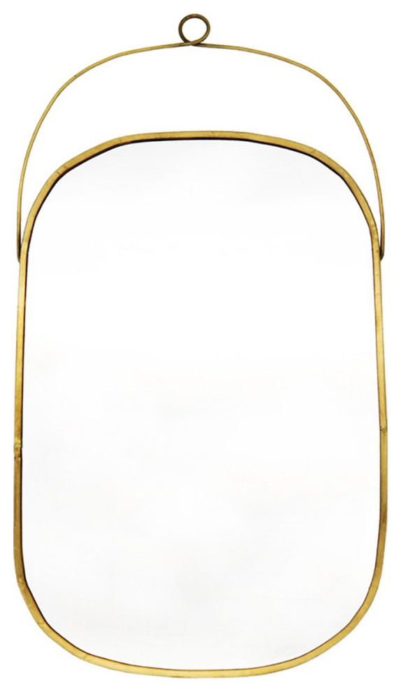 Alchemade Wall Hanging Mirror with Loop Square Shape - Contemporary ...