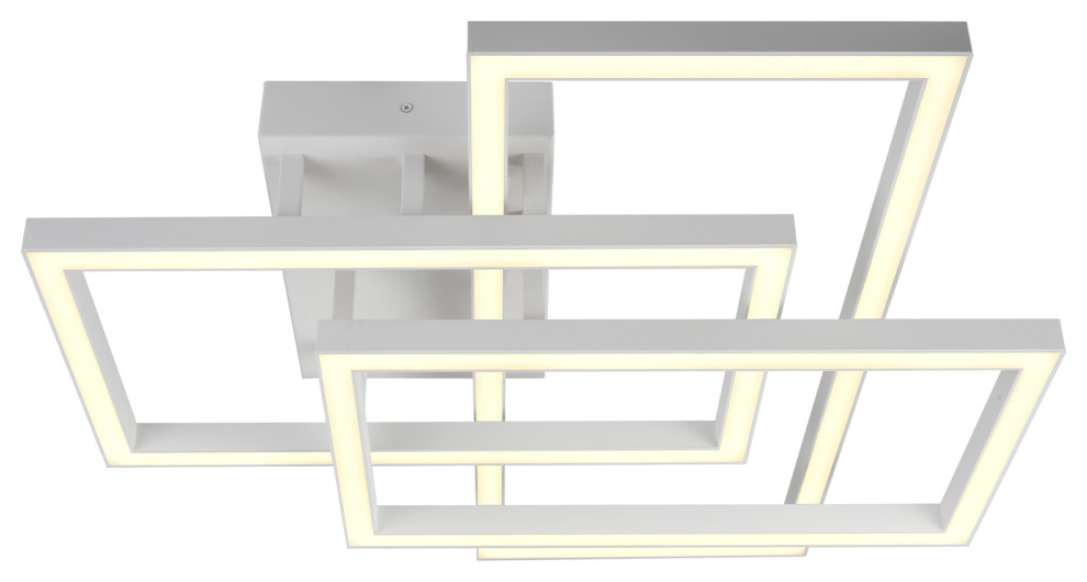 Radium 28" ETL Certified Integrated LED Rectangular Ceiling Light ...