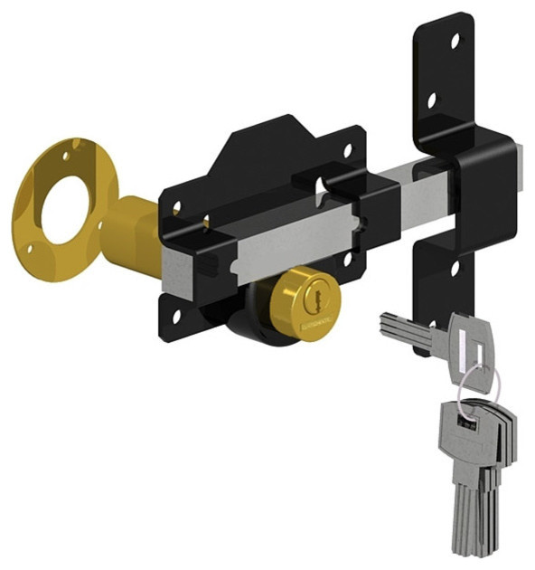 Double Cylinder Rim Lock, 2 3/4" - Contemporary - Door Locks - by ...