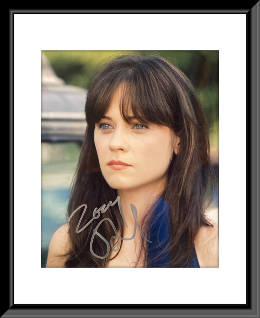 Zooey Deschanel signed photo - Contemporary - Photographs - by Dream On ...