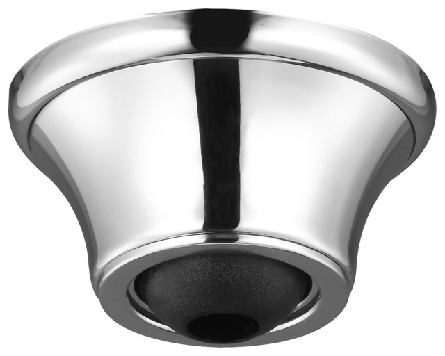 Accessory Ceiling Fan Canopy Polished Chrome, 6.625 in x 6.625 in x 4 ...