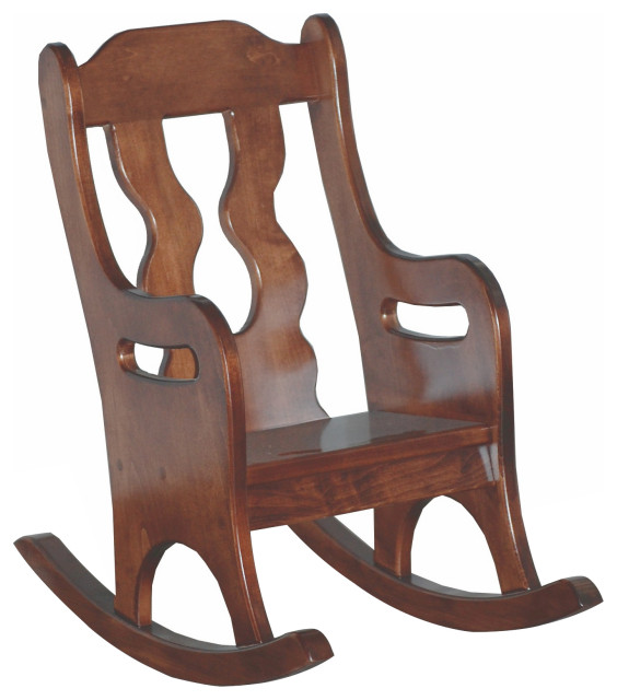 Amish Made Oak Child's Rocker - Traditional - Kids Chairs - by ...