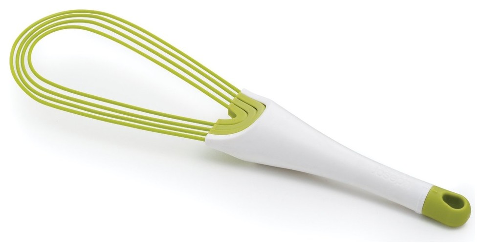 Joseph Joseph Twist Lime Green Silicone Coated Steel Folding Whisk ...