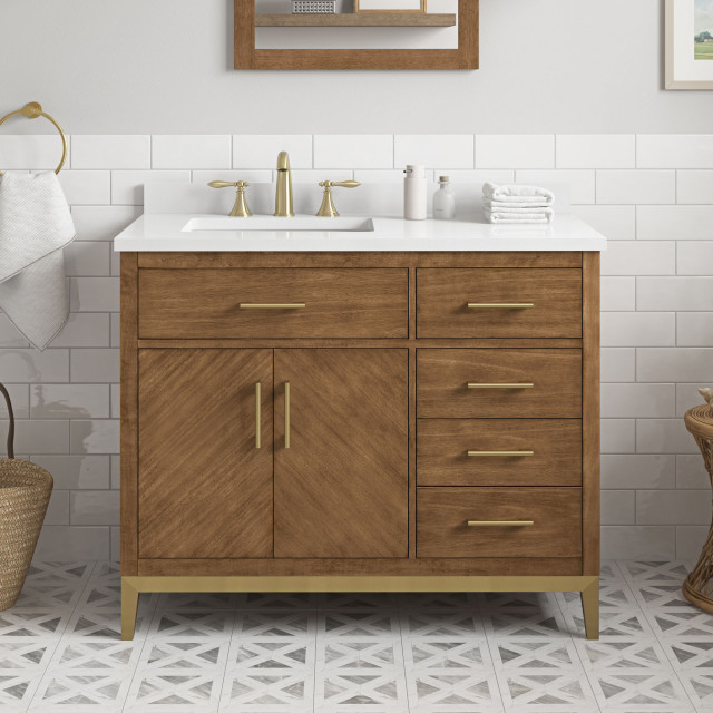 OVE Decors Diya 30" Single Sink Bathroom Vanity, 42" - Contemporary ...
