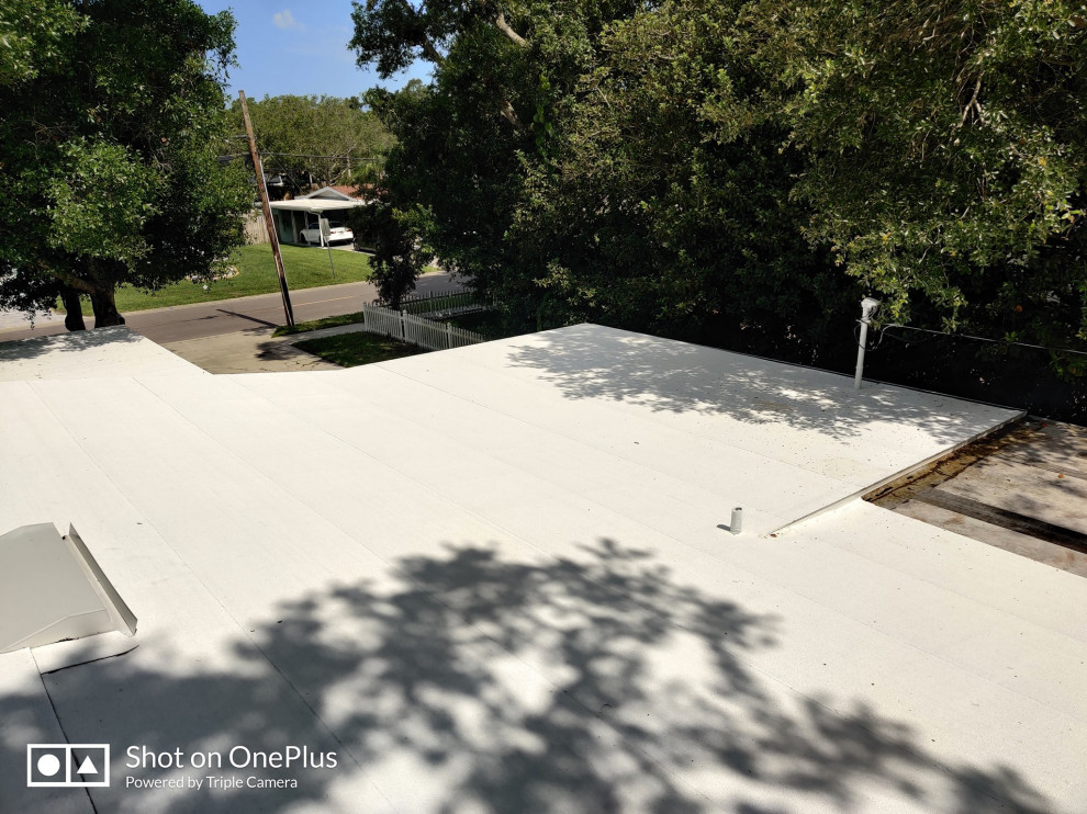 Polyfresko System for Flat Roofs - Exterior - Tampa - by Sharpe Roofing ...
