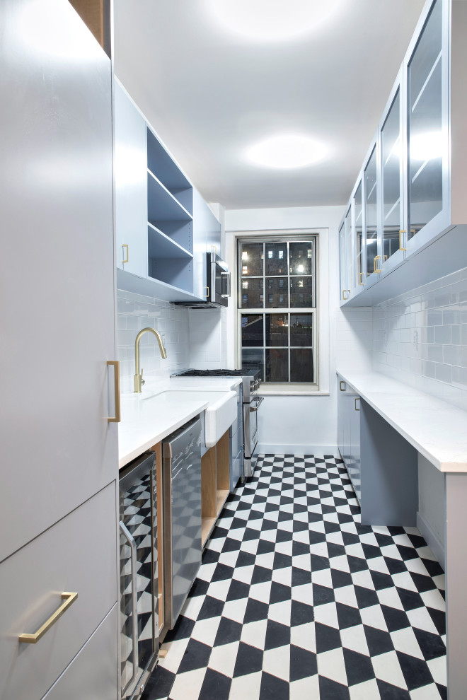 Upper West Side | Agile Renovation - Midcentury - Kitchen - New York ...
