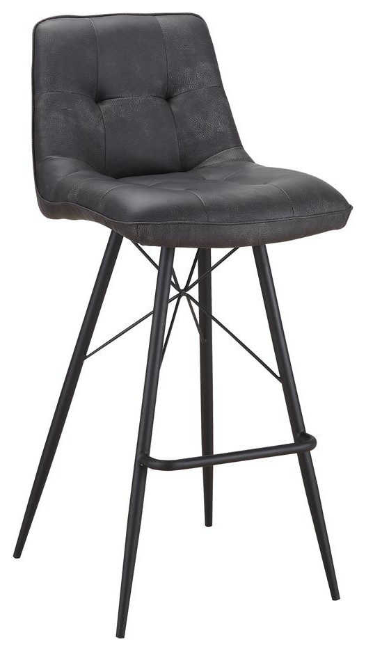 Morrison Grey Bar Stool - Modern Comfort Collection, Belen Kox - Modern ...