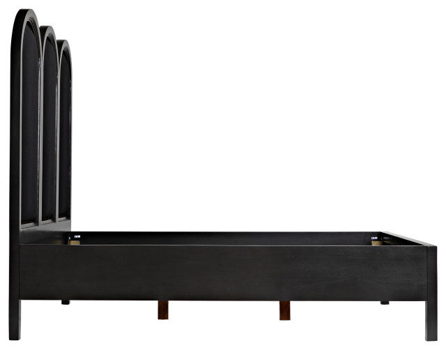 Arch Bed, Queen - Transitional - Platform Beds - by Noir | Houzz