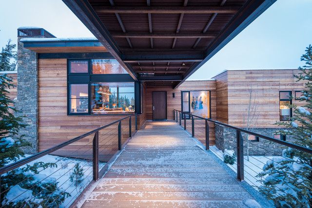 Covered Walkways Add Beauty and Weather Protection Too