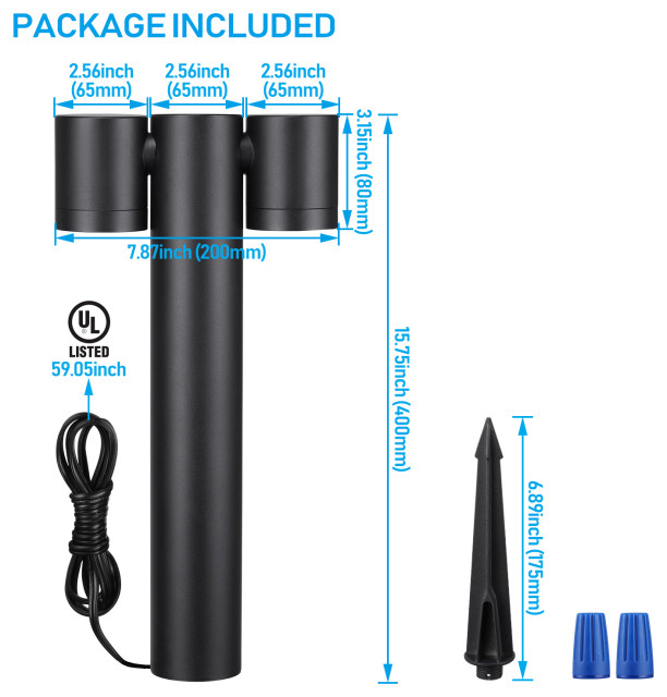 8Pack LED Smart Low Voltage Pathway Landscape Lights, APP Control ...