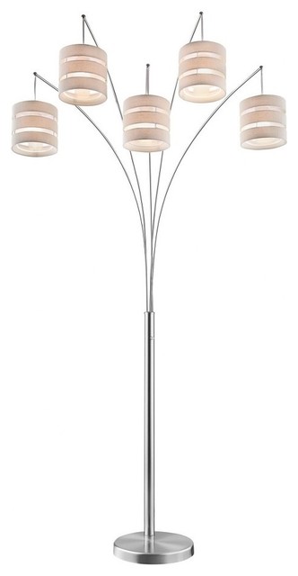 Lite Source LS-83039 Falan - Five Light Arch Floor Lamp - Transitional - Floor Lamps - by ...