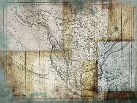Rustic Map Two Poster Print by Jace Grey - Item # VARPDXJGRC479B, 24 x ...