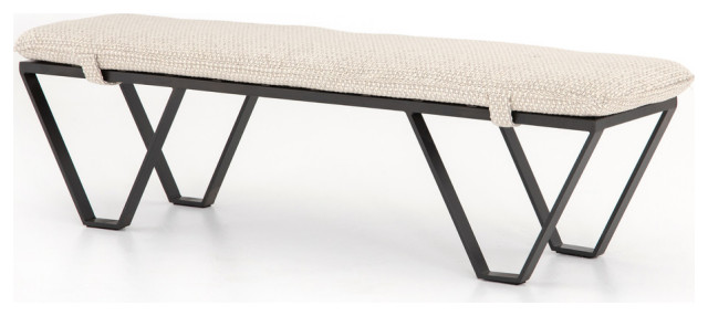 Four Hands Darrow Bench - Transitional - Upholstered Benches - by Four ...