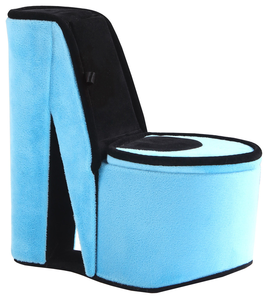 9" Tall Display Jewelry Box, Hidden Storage, High Heel Shoe Design ...