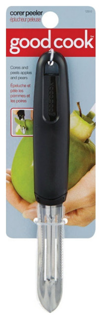 Good Cook 12510 Classic Peeler / Corer, Black - Peelers And Corers - by ...