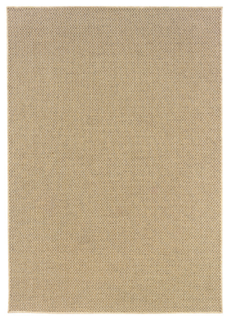 Key West Indoor and Outdoor Sisal Look Sand Rug, 1'9"x3'9 ...