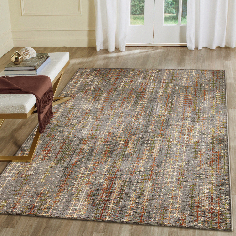 Marina Sienna Indoor/Outdoor Area Rug, 7'10" x 9'10" - Contemporary ...