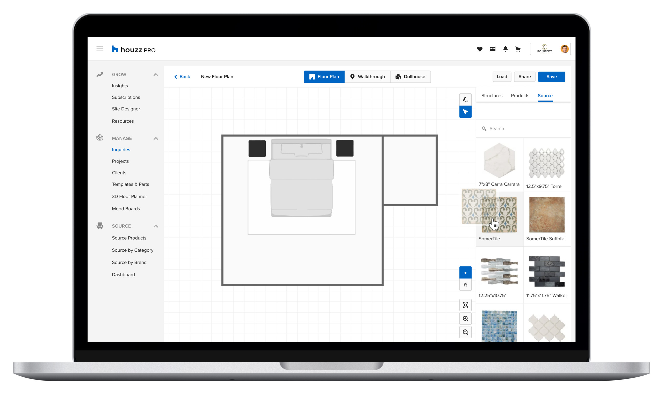 Introducing the Houzz Pro Room Measurement Tool for Designers